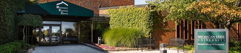 Location - Management Education Center | Eli Broad College of Business ...
